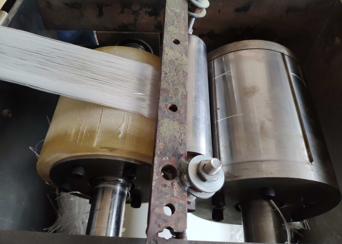 Strong 1160g/M2 1.26mm High Silica Glass Fabric Warp Roll