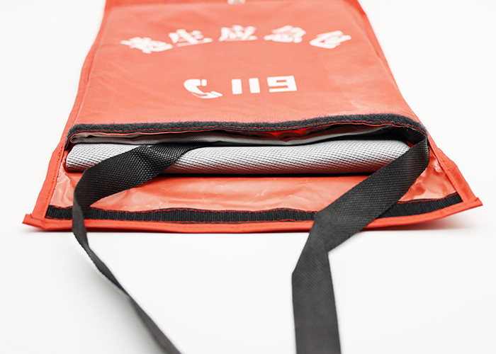 White Fire Resistant Blanket Reusable Emergency Rescue 1m X 1m